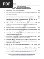 Grade 7 Ch-6 Thermometers Solved Worksheet | PDF | Temperature | Thermometer