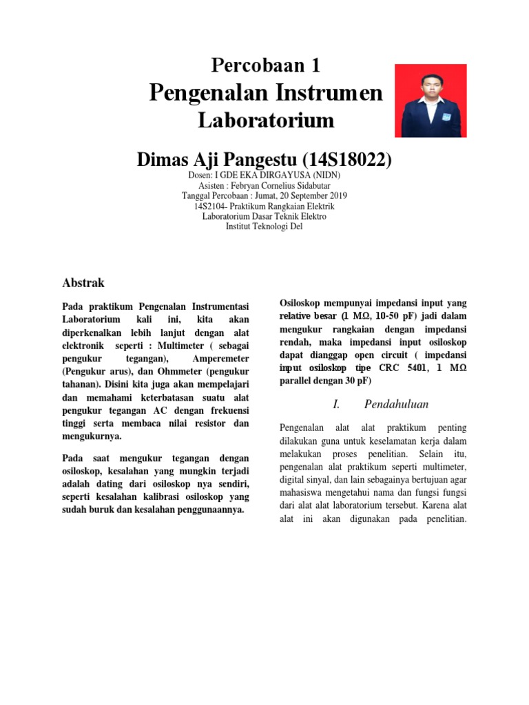 Dimas Aji Pangestu-Laporan 1 RE | PDF