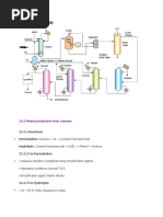 Phenol From Cuemen and Toluene | PDF | Distillation | Water