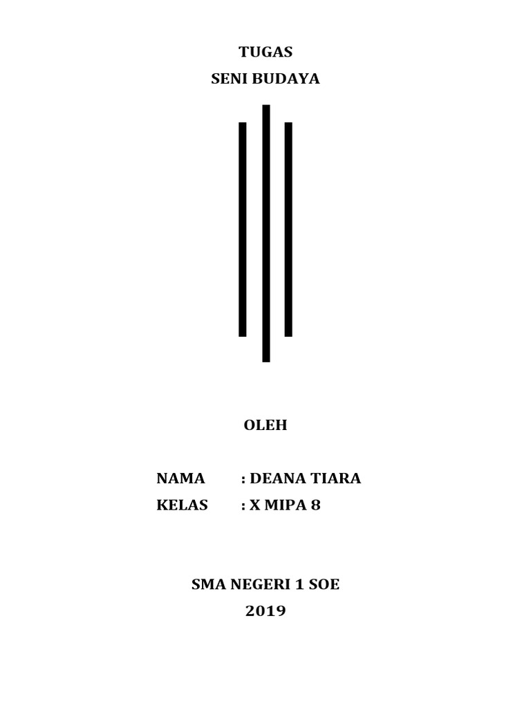 12 Contoh Karya Seni Rupa 2 Dimensi Dan Penjelasan Lengkapnya | PDF ...