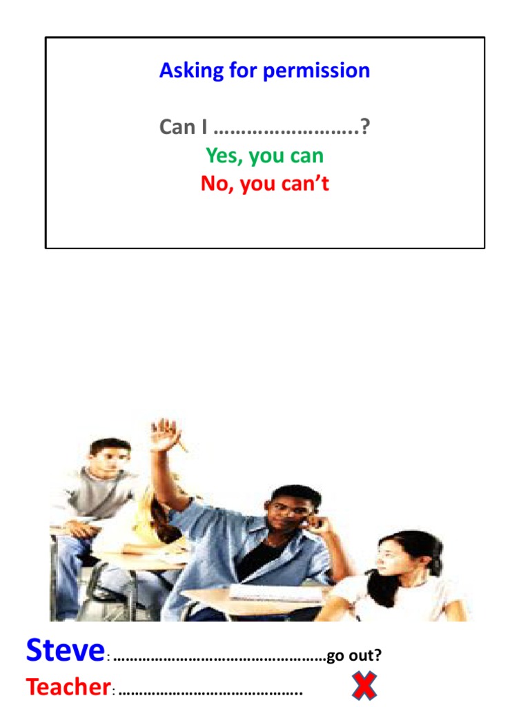Asking For Permission Fun Activities Games | PDF