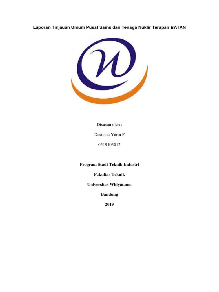 Tinjauan PSTNT-BATAN Bandung | PDF | Teknologi & Rekayasa