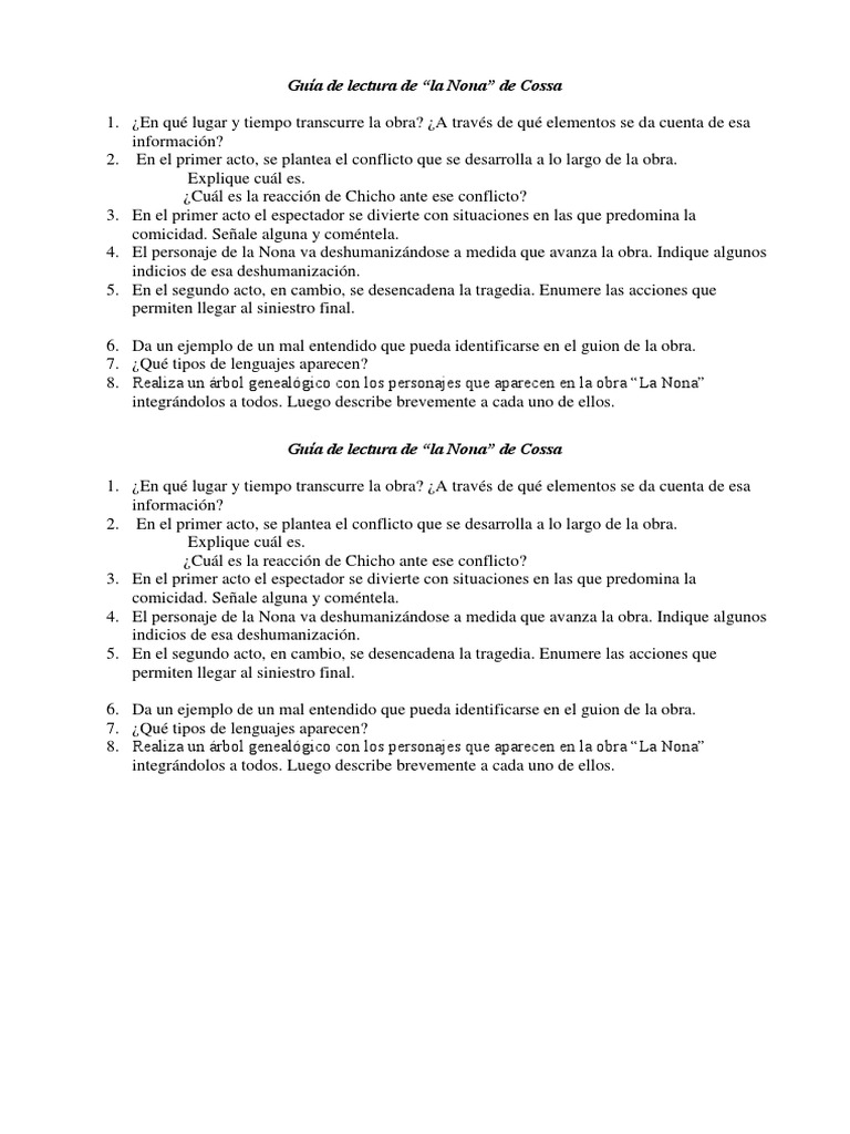 La Nona | PDF | Ficción general