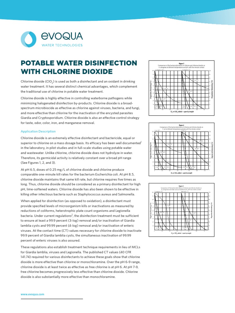 Evoqua Potable Water Disinfection | PDF | Disinfectant | Chlorine