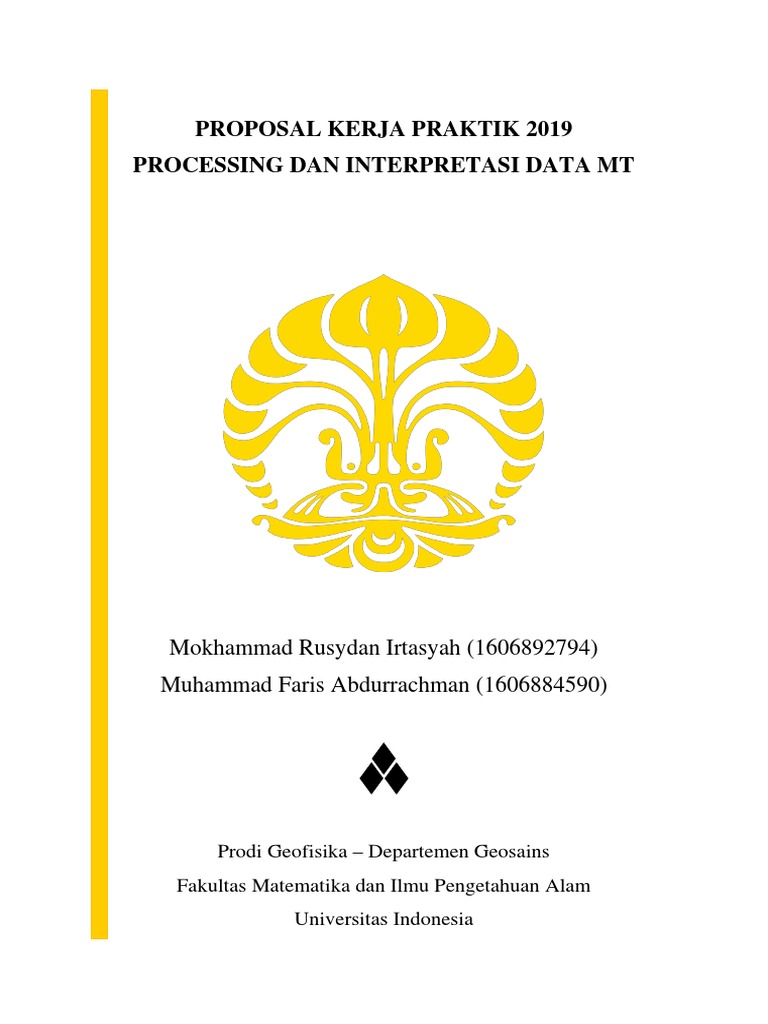 Proposal Kerja Praktik | PDF