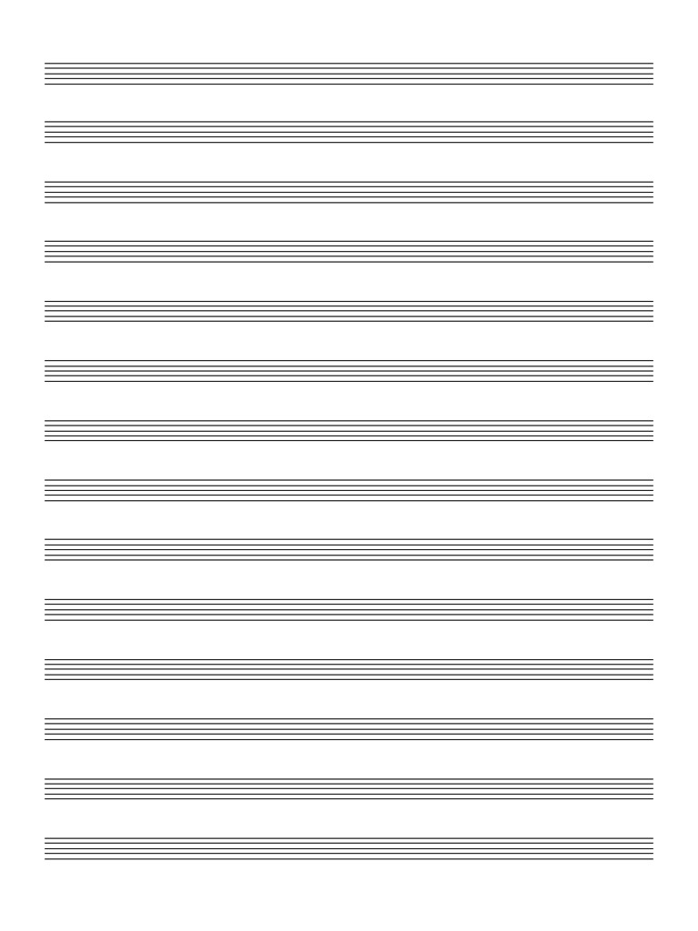 Papel Pautado PDF | PDF