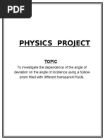KV Project Front Page FRONT PAGE | PDF