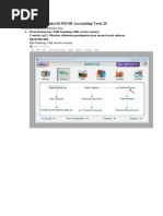 Panduan MYOB Plus V19 Akuntansi | PDF