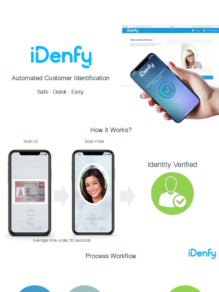 Idenfy: Identity Verification in Telecommunication Industry | PDF ...