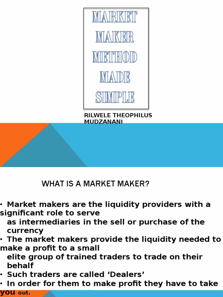 Understanding Market Makers' Strategies | PDF | Investing | Financial ...