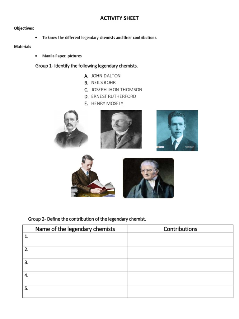 Activity Sheet | PDF