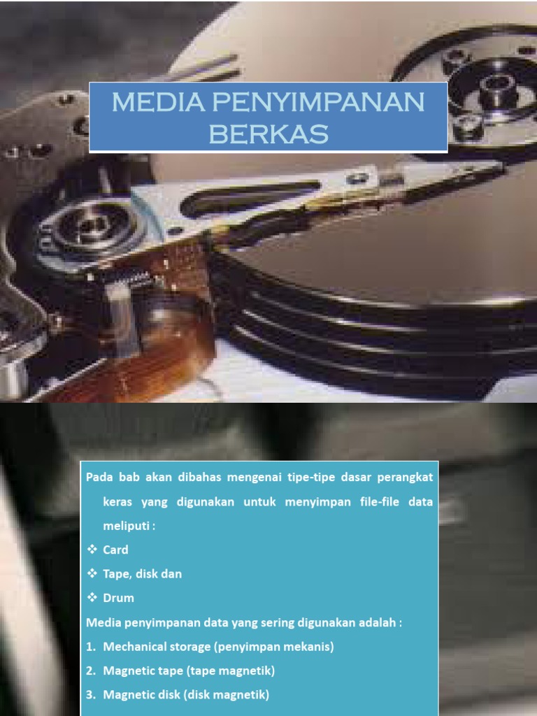 Media Penyimpanan Data | PDF