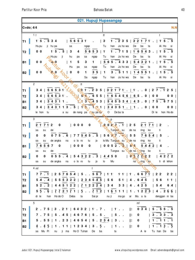 Belajar Not Angka | PDF