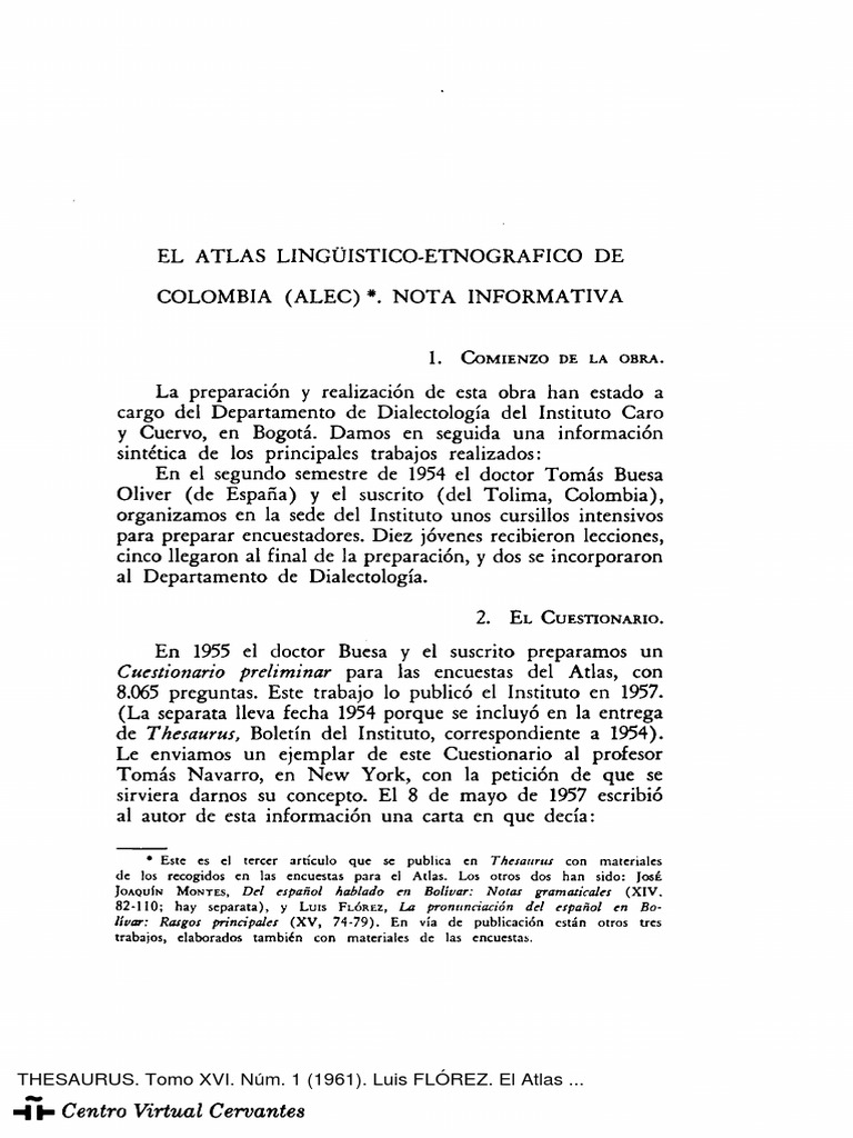 AAVV - Nota Informativa Sobre El ALEC PDF | PDF | Vocal | Lengua española