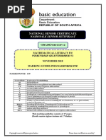GP Maths Literacy Grade 12 June 2025 P1 and Memo | PDF