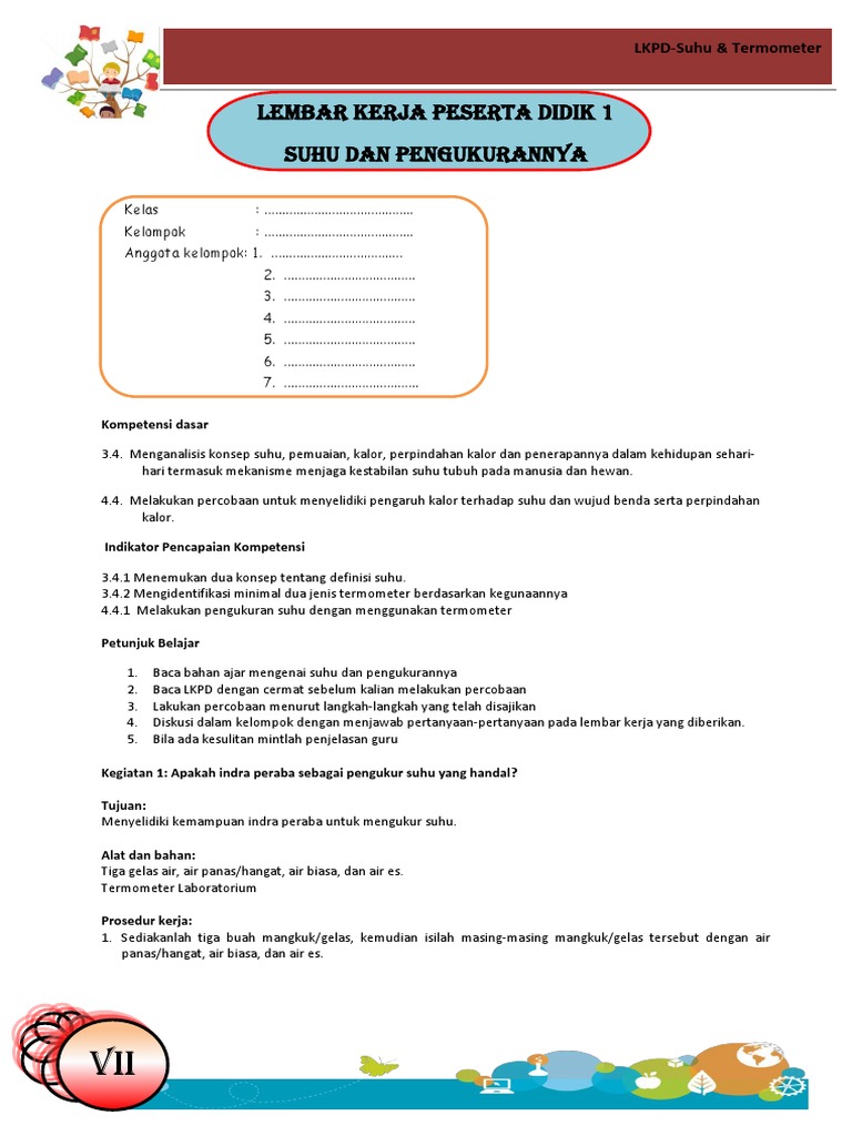 LKPD Suhu | PDF