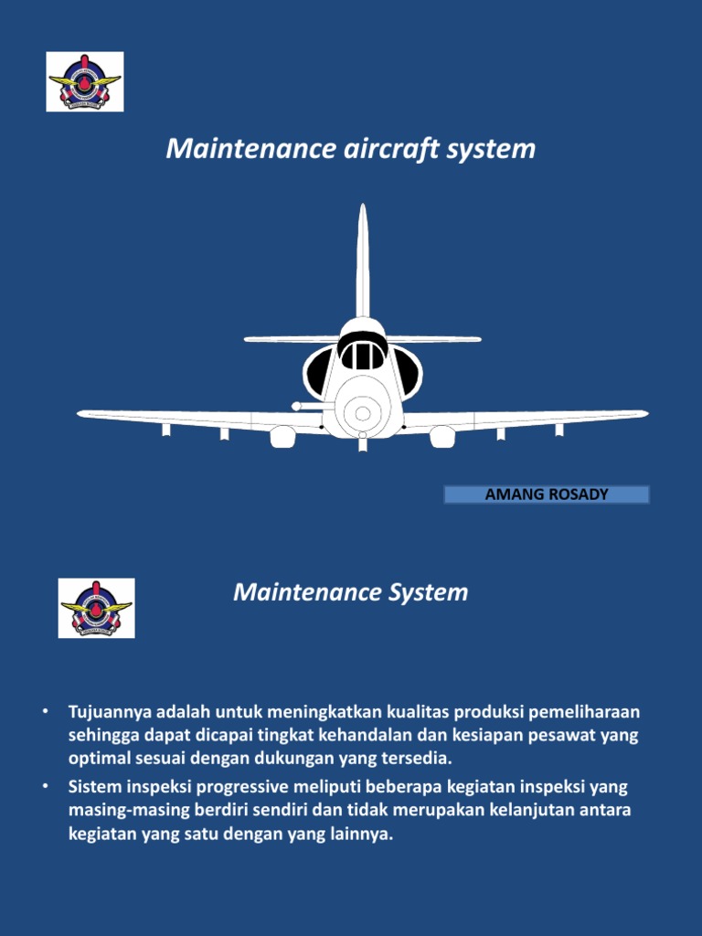 Perawatan Pesawat Terbang | PDF