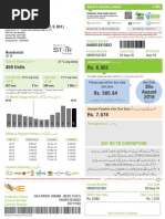 K Electric Bill | PDF | Power (Physics) | Services (Economics)