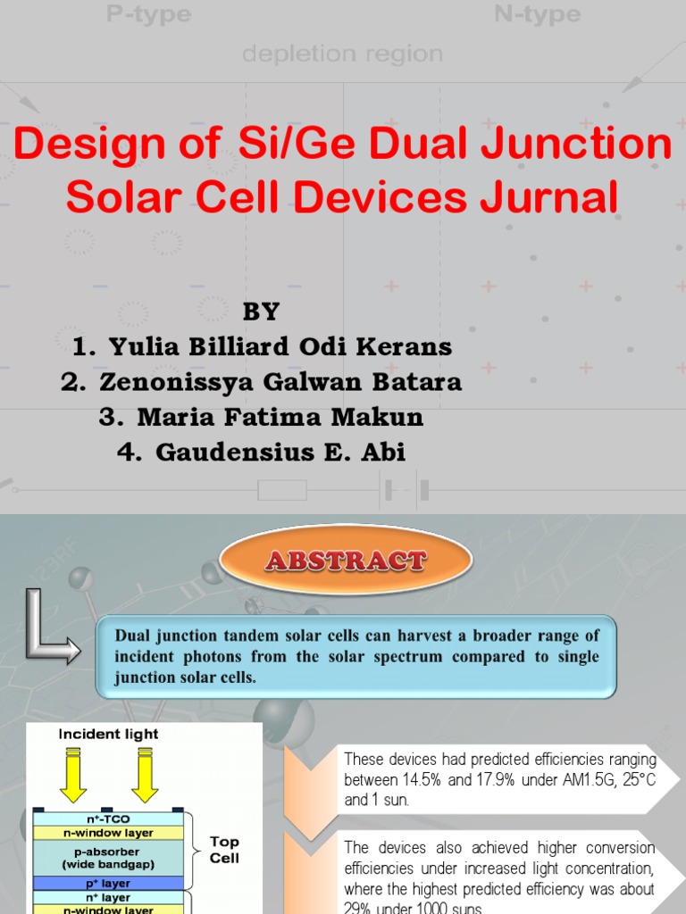 Jurnal Solar Cell | PDF | Solar Cell | Photovoltaics
