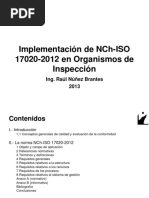 NCH ISO - Iec 17025 2017 Vigente | PDF