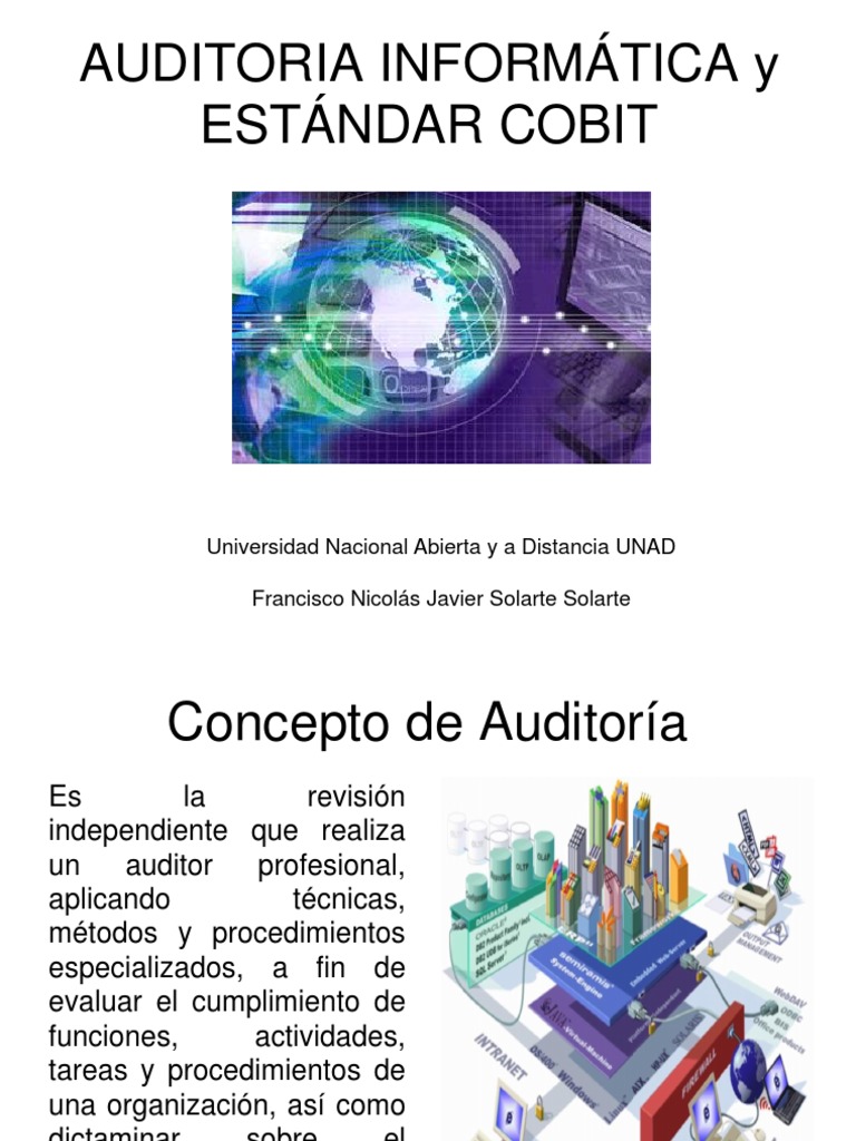 Auditoría Infirmática y Estándar CobIT | PDF | Cobit | La seguridad ... Auditoría Infirmática y Estándar CobIT | PDF | Cobit | La seguridad ...
