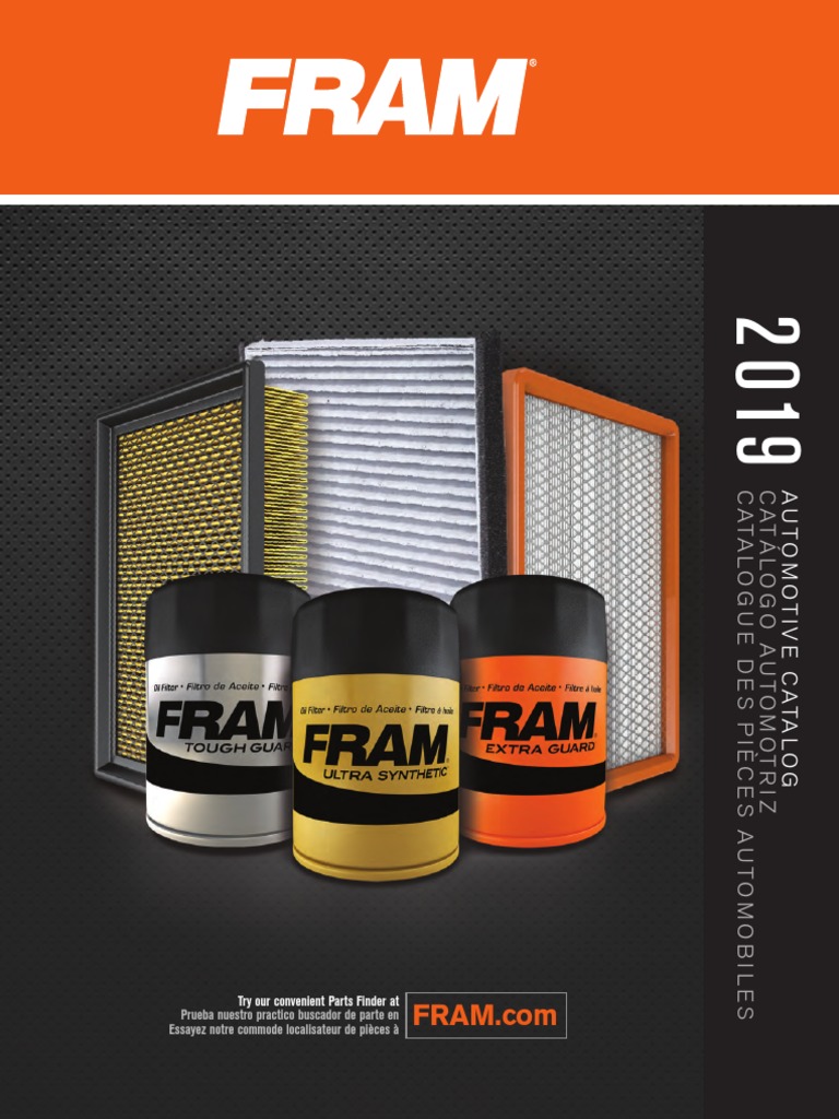 Catalogo de filtros FRAMfa2019.pdf | Filtration | Chemistry