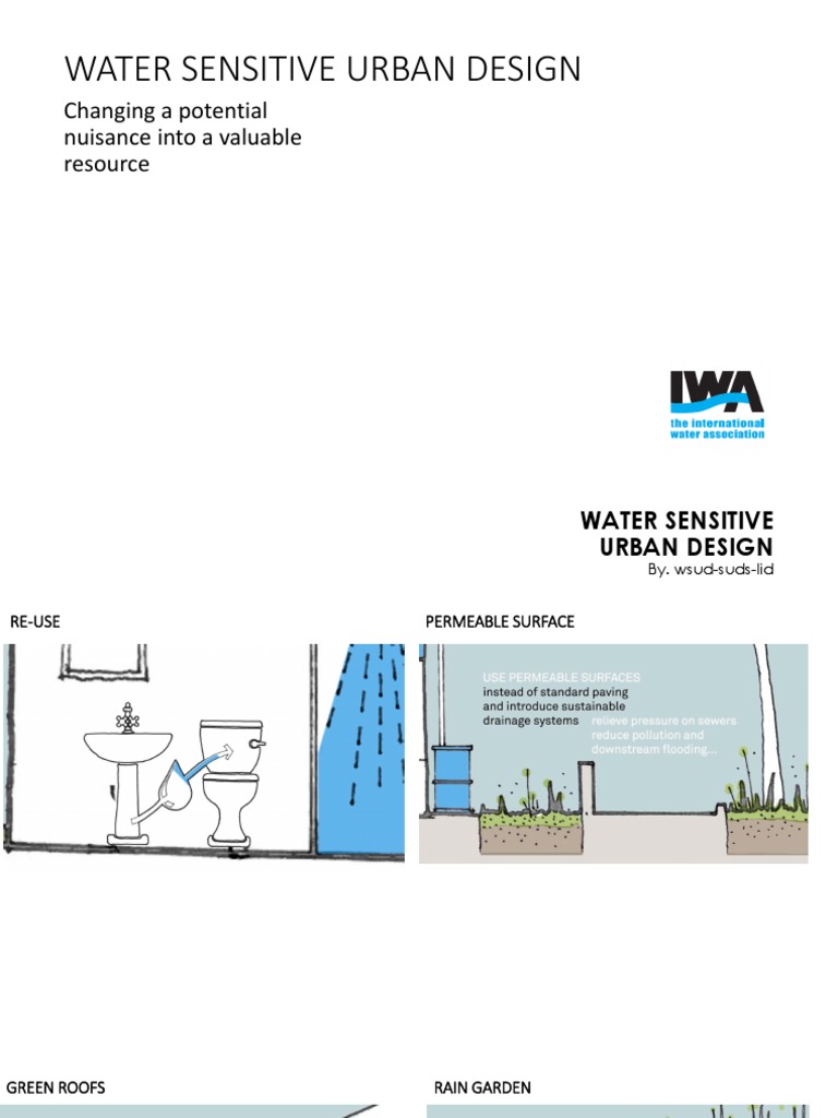 Water Sensitive Urban Design: Changing A Potential Nuisance Into A ...