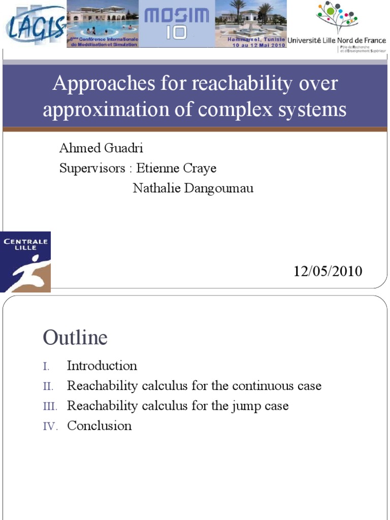 Approaches For Reachability Over Approximation of Complex Systems | PDF | Mathematical Logic ...