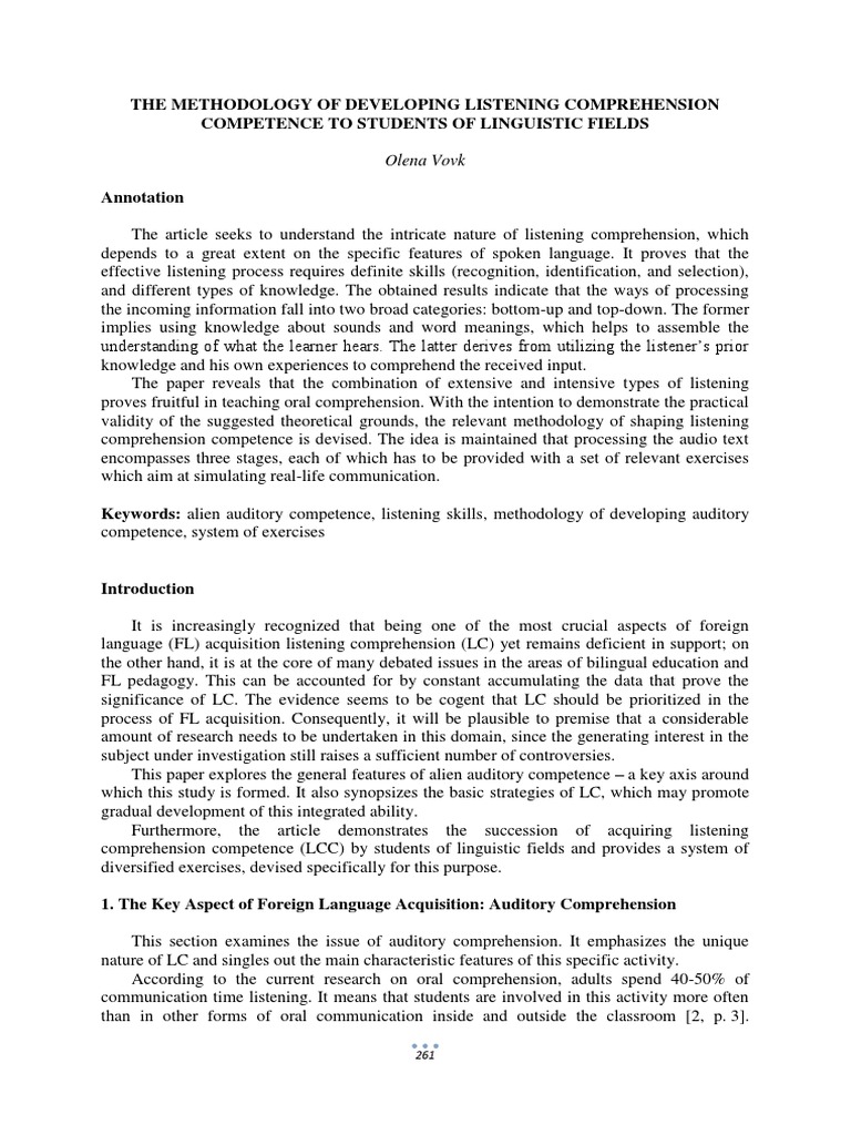 Vovk | PDF | Language Acquisition | Top Down And Bottom Up Design