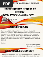 Drug Abuse Project Report For Class 12 by Devansh Yadav | PDF ...
