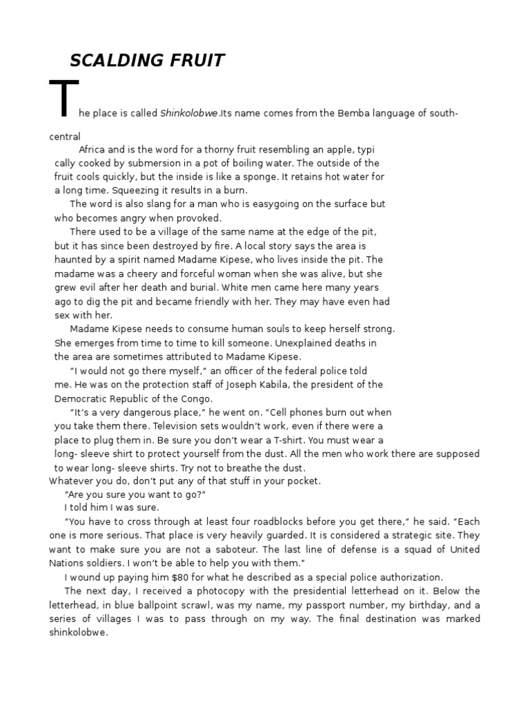 Uranium | PDF | Democratic Republic Of The Congo | Nature