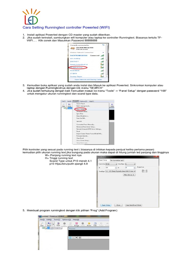 Cara Setting Power Led Pdf