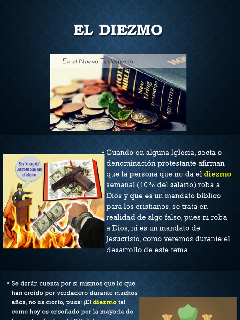 El verdadero significado del diezmo bíblico: Un análisis detallado de ...