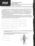 Anaphy Lab Manual | PDF | Human Body | Anatomical Terms Of Location