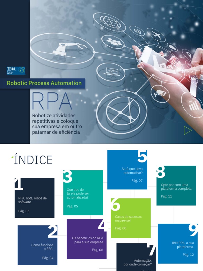 Ebook RPA PDF | PDF | Robô | Robótica