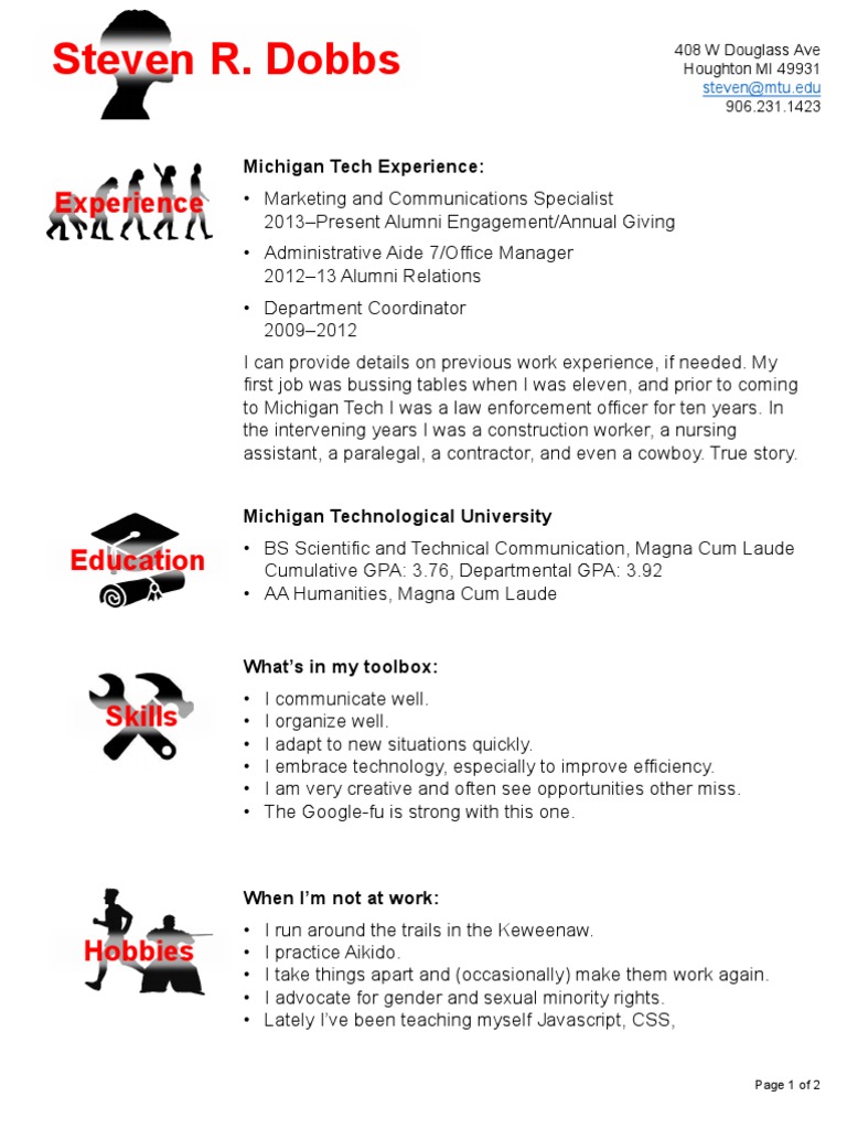 Steven Dobbs' Resume | PDF