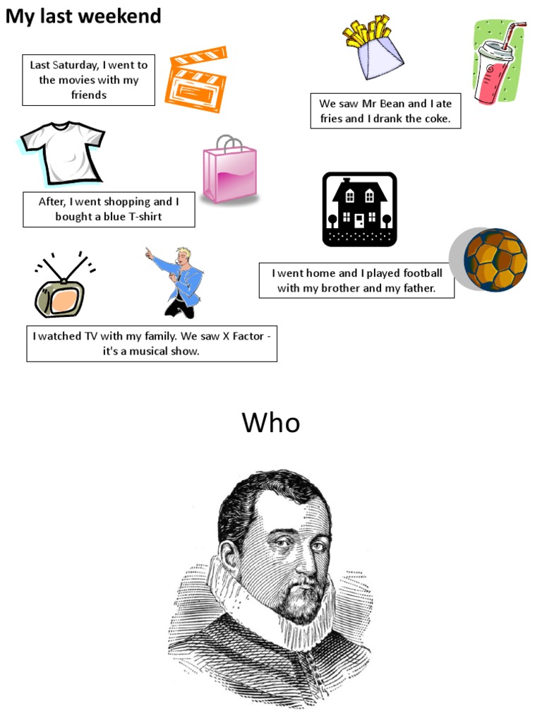 Running Dictation - Past Tense | PDF