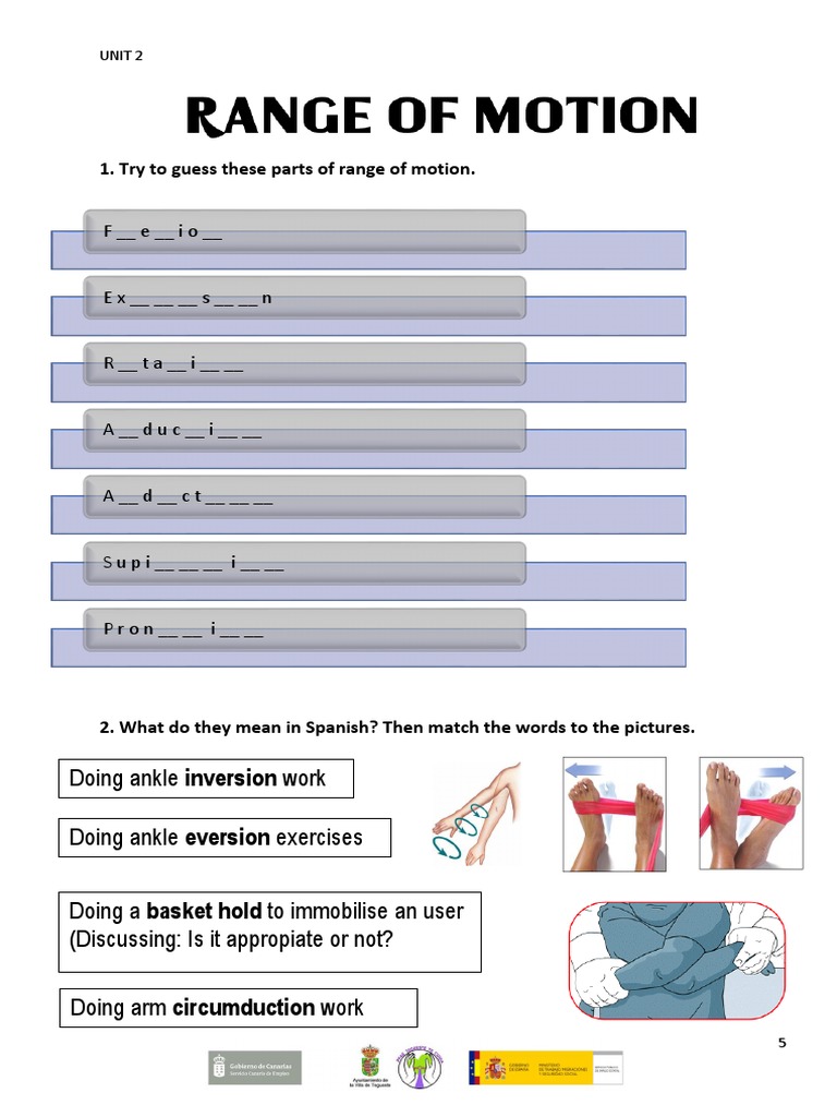 Range of Motion | PDF