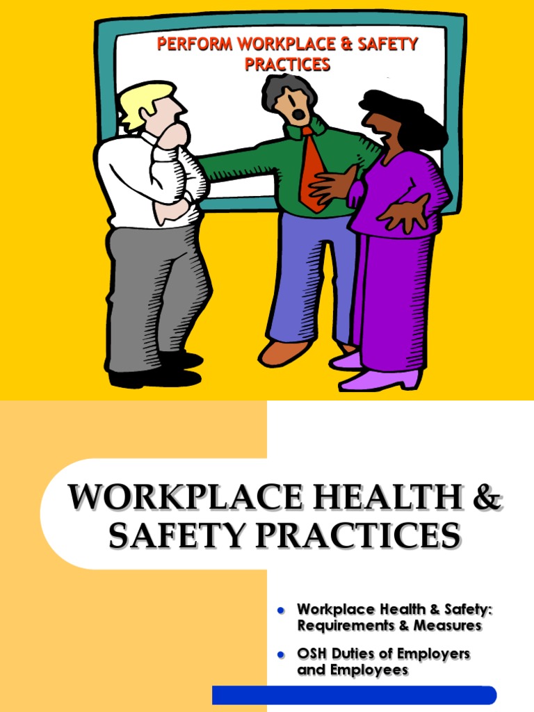 Workplace Health and Safety Guidelines | PDF | Emergency | Occupational ...