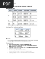 4.5.1 Packet Tracer - Inter-VLAN Routing Challenge | PDF | Ip Address ...