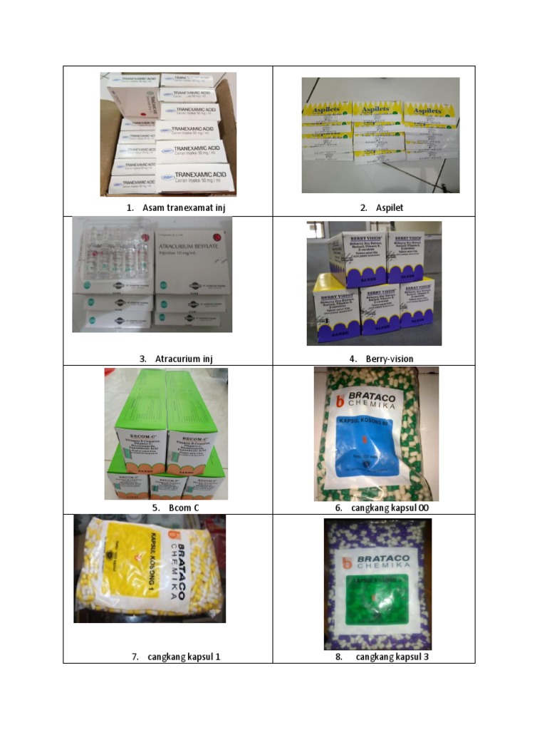 Asam Tranexamat Inj 2. Aspilet | PDF