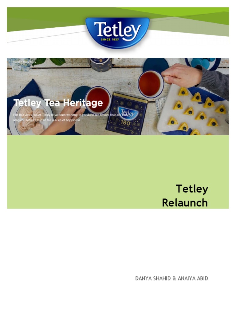 Tetley | PDF | Tea | Advertising