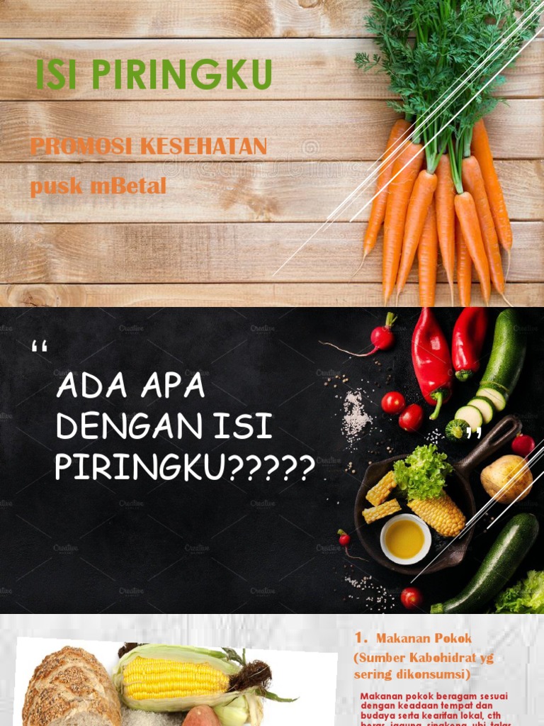Isi Piringku | PDF | Memasak, Makanan, & Anggur