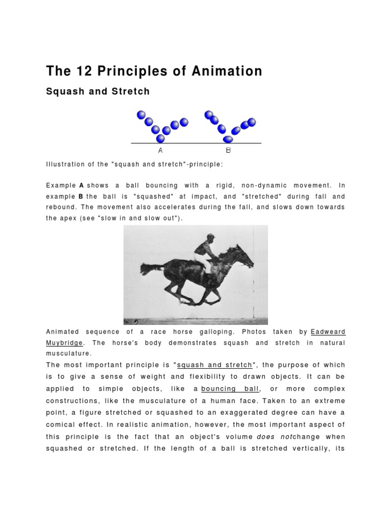 The 12 Principles of Animation | PDF | Animation | Composition (Visual ...