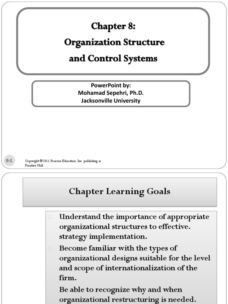 Deresky Im7e Student 08 | PDF | Multinational Corporation | Organizational Structure