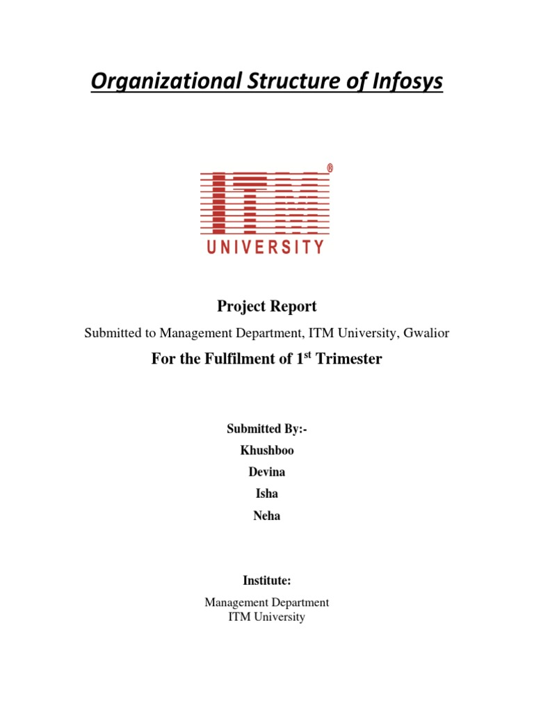 125276078-Organizational-Structure-of-Infosys-1.docx | Revenue ...