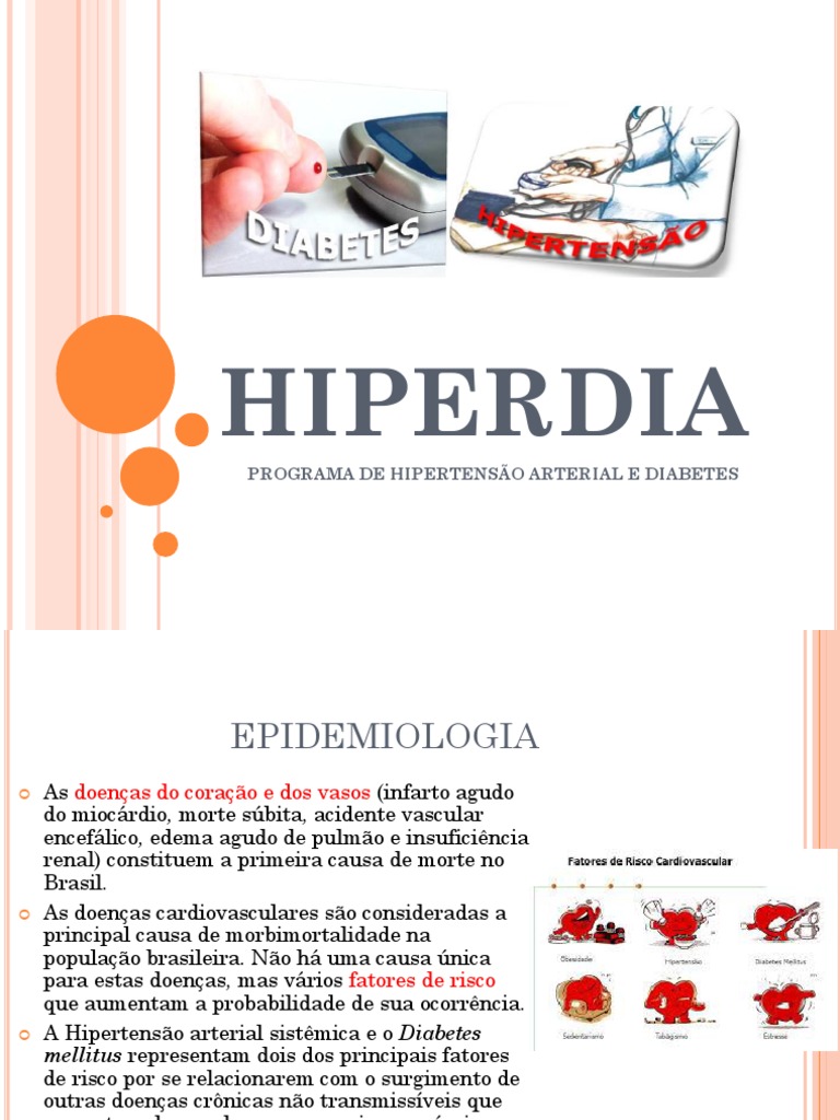 Hiperdia | Download grátis PDF | Hipertensão | Diabetes mellitus