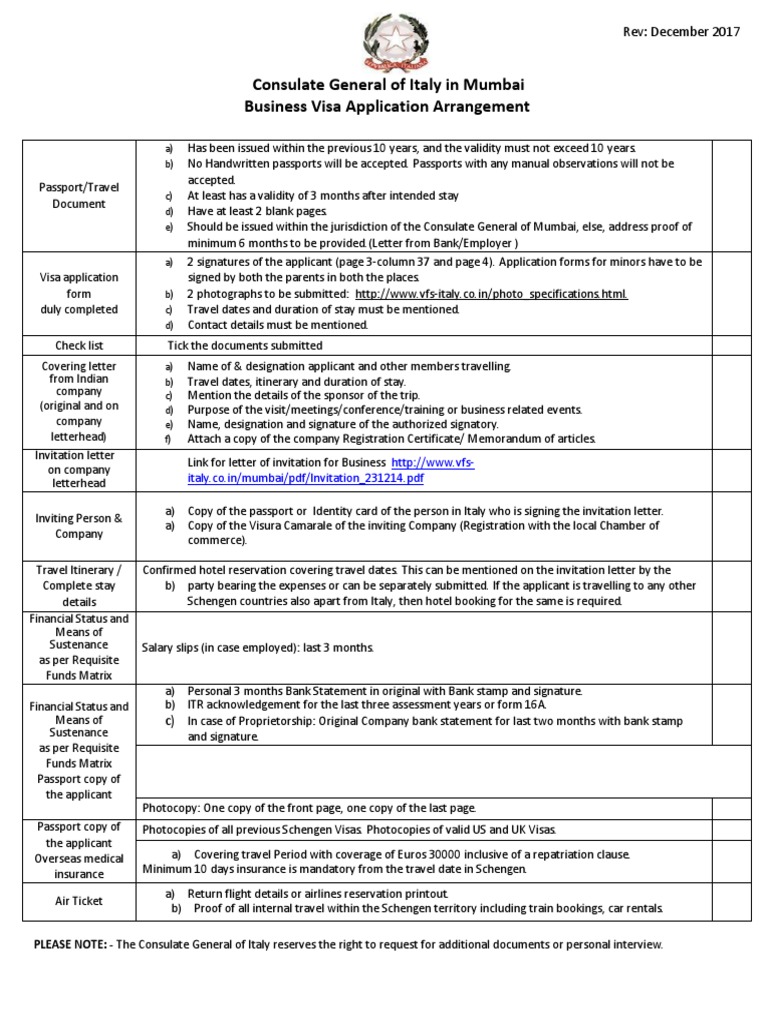 Business Visa Application Arrangement | PDF | Travel Visa | Passport