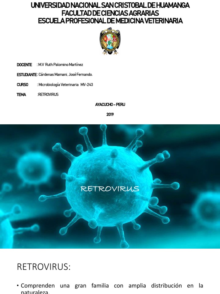 Retrovirus MV | PDF | Retrovirus | Virus