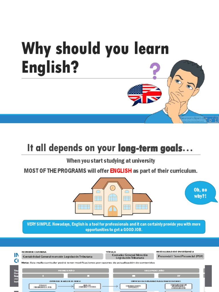 Reasons To Learn English | PDF